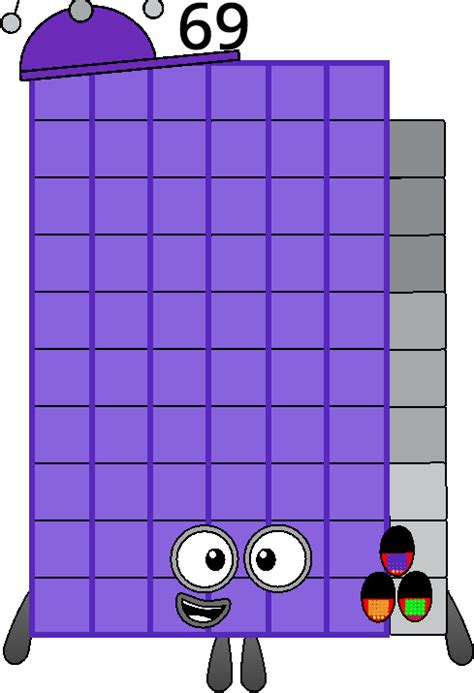 Numberblock 69 By Mizuki112233 On Deviantart