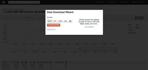 Downloading Historical Futures Data From Quandl Quantstart
