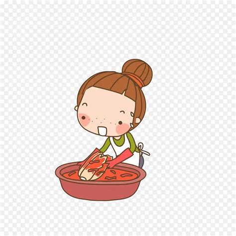 做辣白菜的小女孩png图片素材下载图片编号yzbvpjjy 免抠素材网
