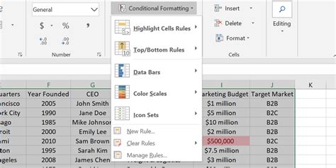 microsoft excel conditional formatting easy tutorial