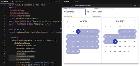 `clearable` And `autook` Does Not Work On Daterangepicker · Issue 1927