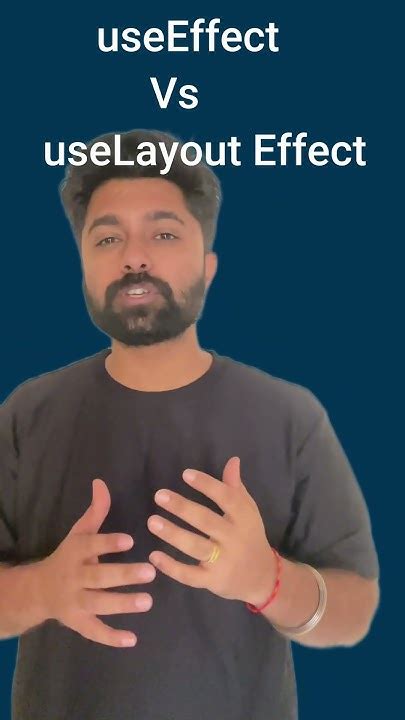 useeffect vs uselayouteffect explained in 30 seconds youtube