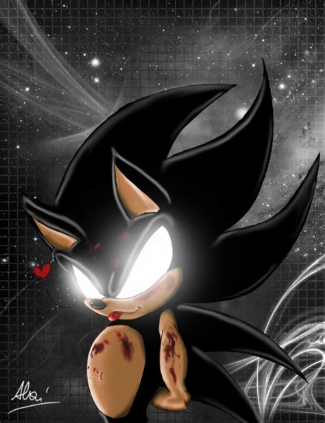Dark Sonic Naughty Lick Dark Super Sonic Photo 16516232 Fanpop