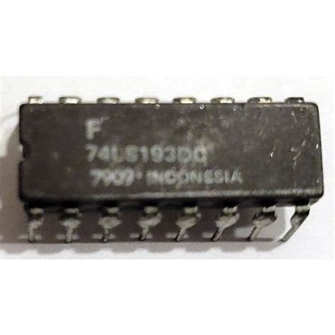 74ls193 74193 可逆計數器synchronous up down 4 bit binary counters 蝦皮購物
