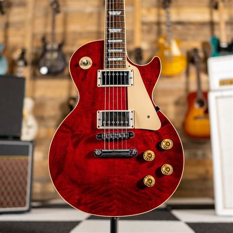 1998 Gibson Les Paul Standard In Wine Red The Guitar Marketplace