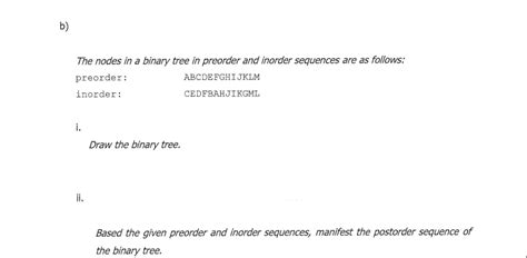 Solved A Look At The Binary Tree In Figure 2 Figure 2 Binary Tree 1 Answer Transtutors