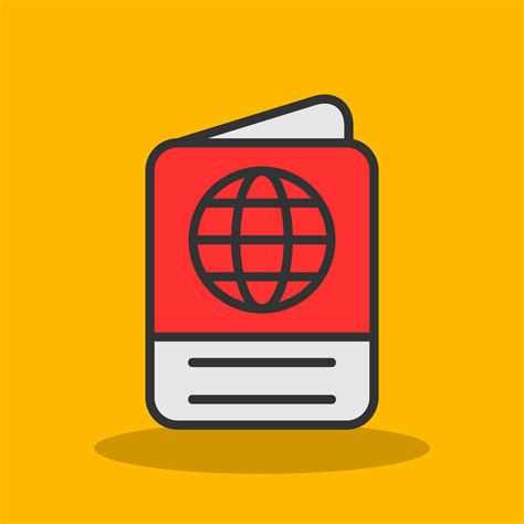 Passport Vector Icon Design 21005624 Vector Art At Vecteezy