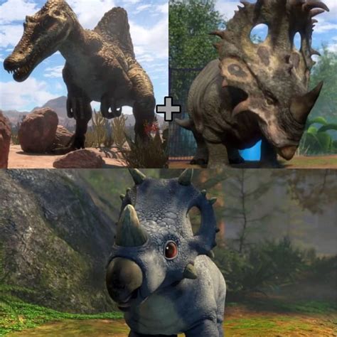 Jurassic22 On Instagram “spinosaurus Sinoceratops Spinoceratops