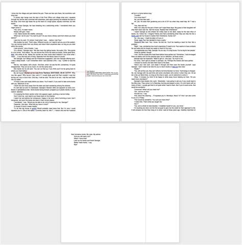 Formatting For Printed Output Scrivenervirgin