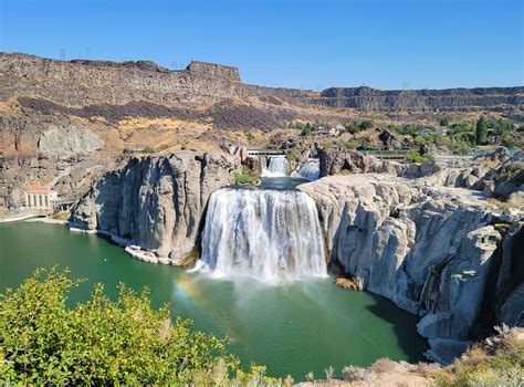 Shoshone Falls Waterfall Twin Free Photo On Pixabay