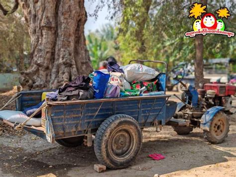 ဆားလင်းကြီးမြို့နယ်ရှိ ကျေးရွာများကို စစ်တပ်က စစ်ကြောင်းထိုးနေသောကြောင့် ကျေးရွာ ၈ ရွာကျော်မှ ပ