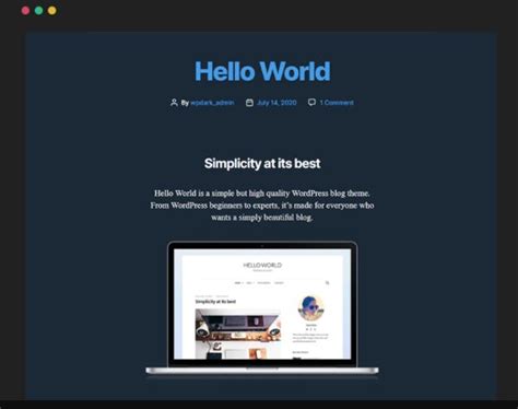 7 Best Dark Mode Plugins For Wordpress 2023 Update Wp Missing