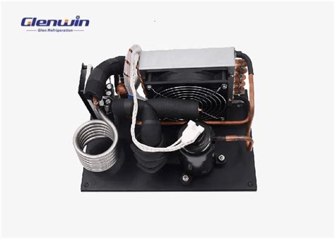 Small Chiller System With Stainless Steel Coil Tubing Glen Refrigeration