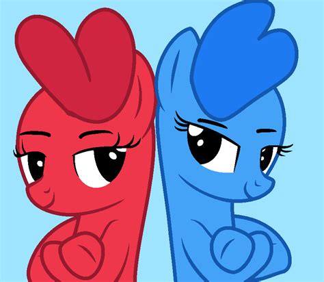 T Mlp Red Fish And Blue Fish By Jadeharmony On Deviantart