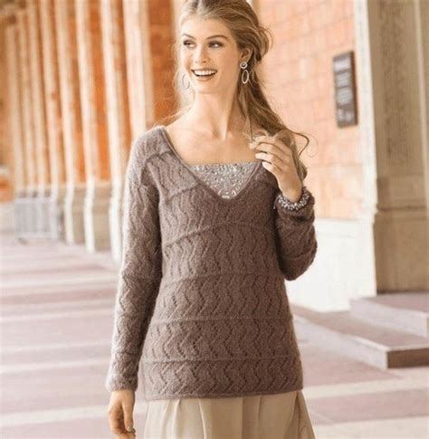 Stylish Knit Sweater Free Crochet Pattern — Craftorator Sweaters Knitted Sweaters Tunic