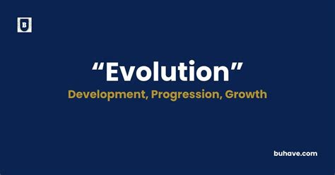 Evolution Meaning Definition Synonym And Antonym Buhave