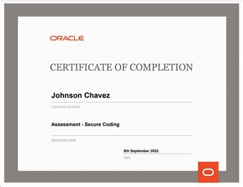 Johnson Chavez On Linkedin Oracle Certificates Part 1