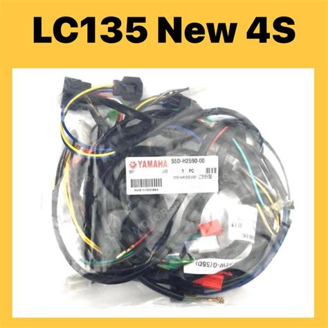 Yamaha Lc135 Ii Wiring 55d Lc4s V2 V3 V4 V5 V6 New Lc135 4s Body Wiring Complete Set