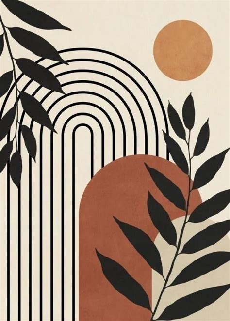 Minimalist Poster Designs Illustration Art Inspiration Boho Wall