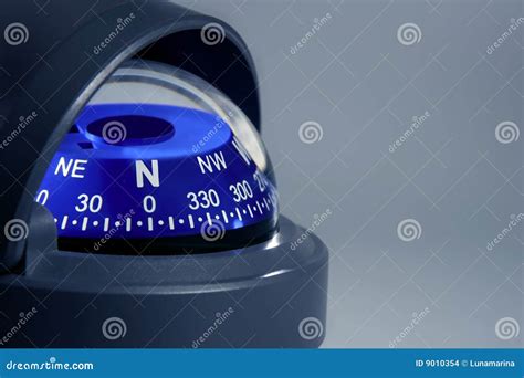 Blue Nautical Compass Close Up Royalty Free Stock Image Cartoondealer