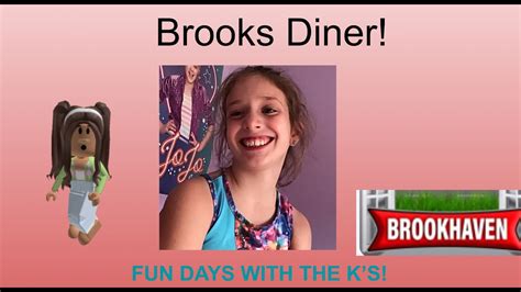 Trying Out The Brooks Diner Job In Brookhaven Roblox Youtube