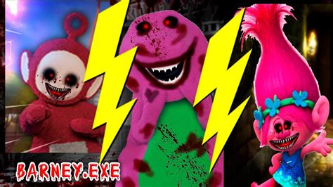 Scary Teletubbies And Barney
