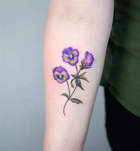 30 Amazing Violet Tattoo Designs To Get This Year