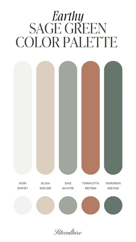 5 Gorgeous Sage Green Color Palettes You Need To See Siteculture In