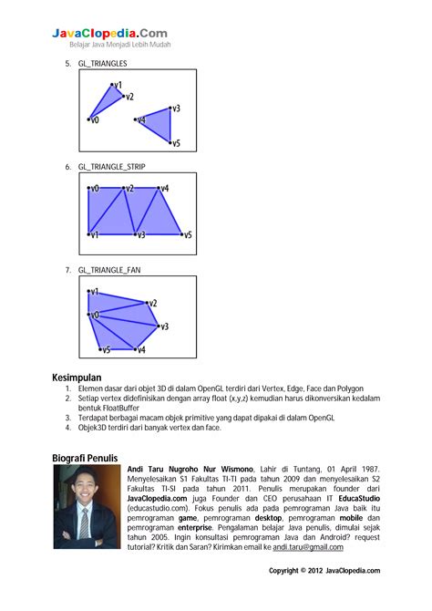 Pemrograman Open Gl Android 02 Polygon Opengl Pdf