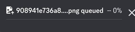 Discord Says That All Of My Files Are In Queue But They Never