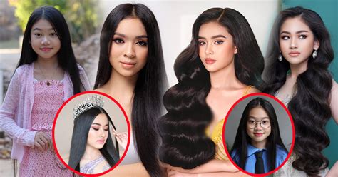 ហ្វេនសរសើរពេញៗមាត់ តារាស្រីវ័យក្មេងទាំងនេះ ទុកសក់វែង ឡើងរលាស់រលោង Khmerload