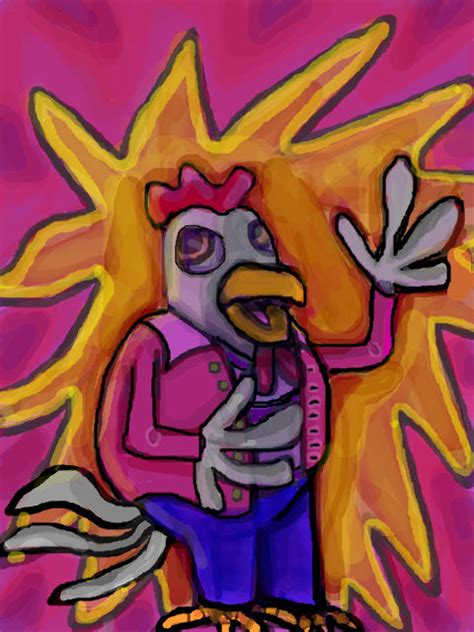 Round Rooster By 778cc On Deviantart
