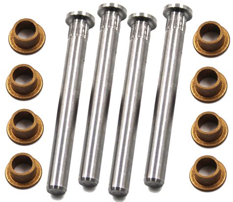 Door Hinge Pins 4 3 Long And Bronze Door Hinge Bushings 8 2 Door