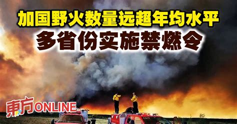 加国野火数量远超年均水平 多省份实施禁燃令