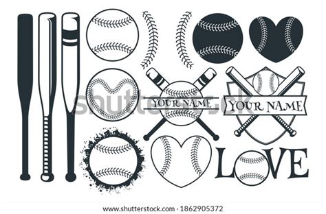 Baseball Sport Theme Vector Graphic Design Stock Vector Royalty Free Shutterstock