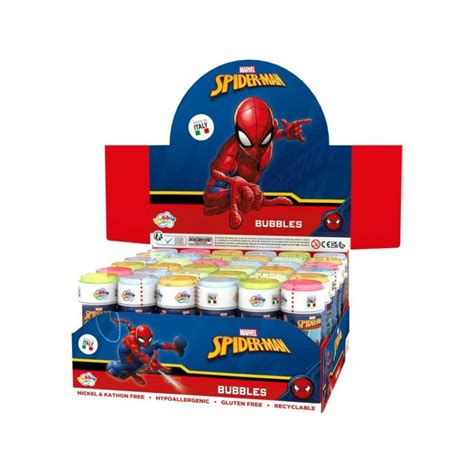 60ml Spiderman Bubbles Toyzone