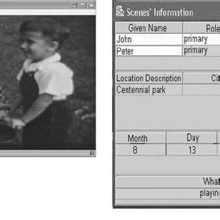 A Context Metadata Input Tool When The User Selects The New Scene Download Scientific