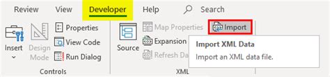 Xml In Excel Examples To Import And Export Xml Data File In Excel
