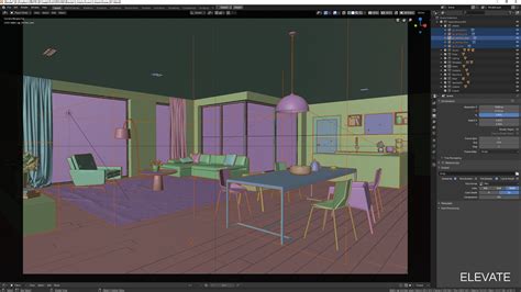 Interior Cgi On Behance
