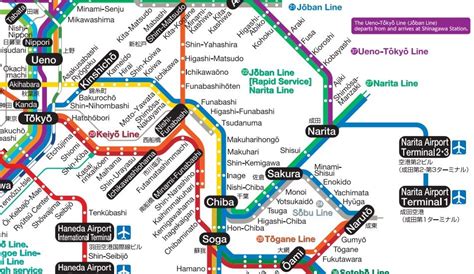 Yamanote Line Map English Ueno Tokyo Line Mfnajr