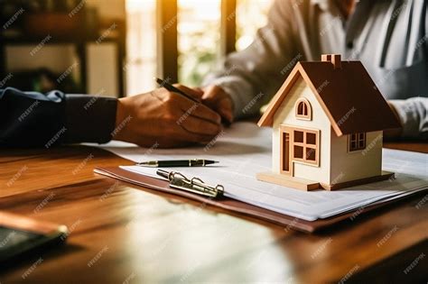 Premium Photo Closing The Deal Real Estate Agent Guides Home Purchase Agreement For Legally