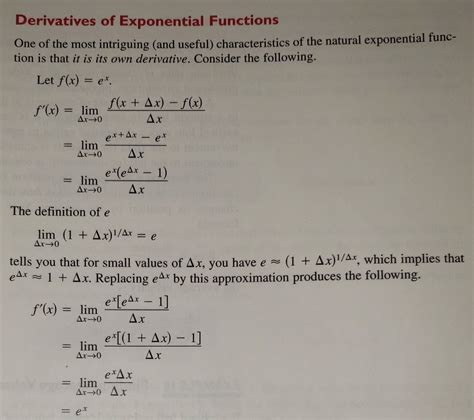 Exploring The Boundaries Exponential Functions In Calculus