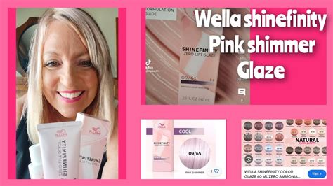 Trying Wella Shinefinity 0 Volume Developer Shimmer Pink Translucent