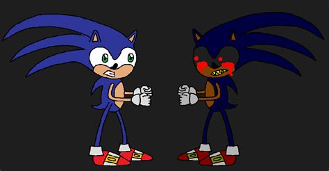 Sonic Vs Sonic Exe By Wearethebestever On Deviantart