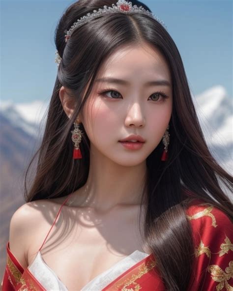 Premium Photo Beautiful Chinese Girl Potrait Wuxia Girl