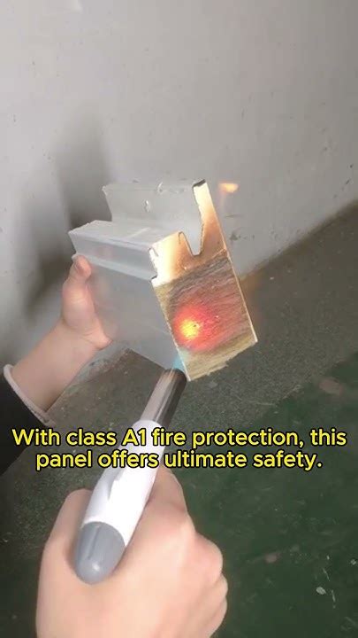 Our Bestseller Rock Wool Sandwich Panel With Class A1 Fire Protection