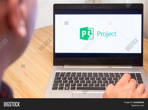 Microsoft Project Used Image Photo Free Trial Bigstock