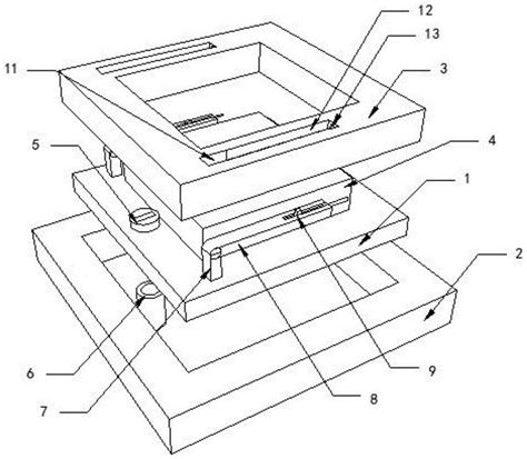 一种感应开关面板支架的制作方法