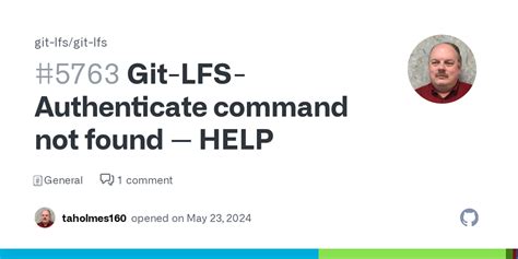 Git Lfs Authenticate Command Not Found Help · Git Lfs Git Lfs
