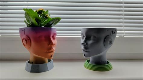 3d File Android Planter 🤖・model To Download And 3d Print・cults